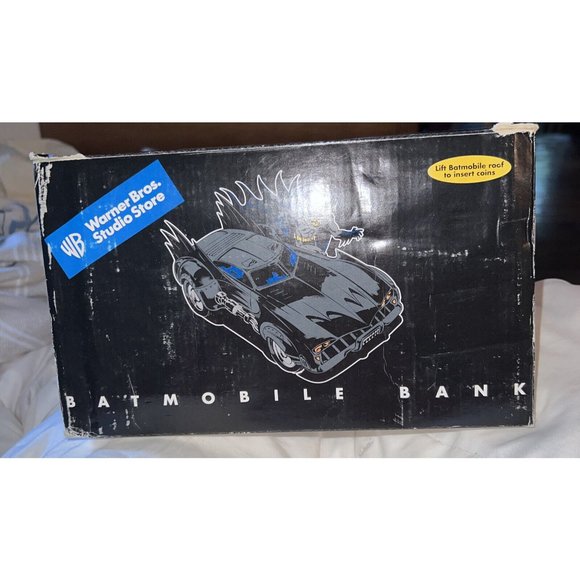 warners brothers | Toys | Batman Batmobile Bank Coin Bank Warner Bros ...